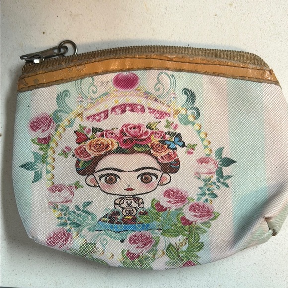 Bags | Chibi Frida Kahlo Coin Purse | Poshmark